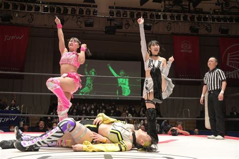 【東京女子】鈴芽＆遠藤有栖の「でいじーもんきー」が白昼夢を下し、タッグトーナメント涙の初制覇！3・31両国国技館で水波綾＆愛野ユキの持つ