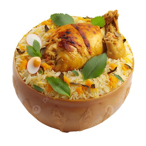 Chicken Dum Biryani Hydrabadi Baked Rice And Vegetables Biryani Chicken Indian Food Png