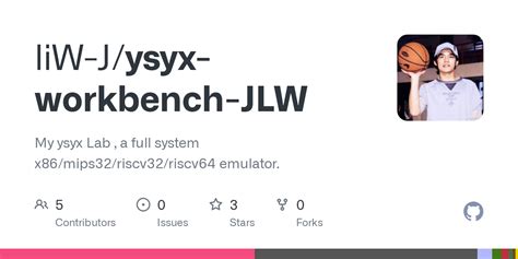Github Liw J Ysyx Workbench Jlw My Ysyx Lab A Full System X