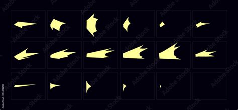 2d Animate Gun Flash Fx Animation Cartoon Muzzle Flash Fire Animation