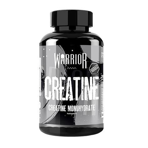 Warrior Creatine Monohydrate 60 Tablets No Limits Supplements