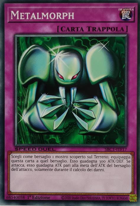 Metalmorph Comune Speed Duel Strade della Città dei Duelli SBC1