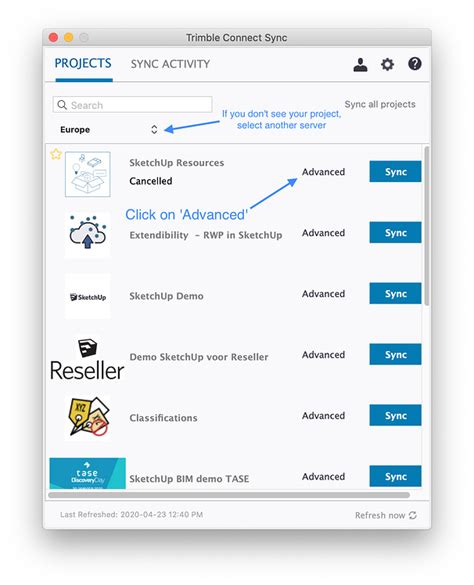 How To Set Up Trimble Connect For Libraries Trimble Connect Sketchup Community