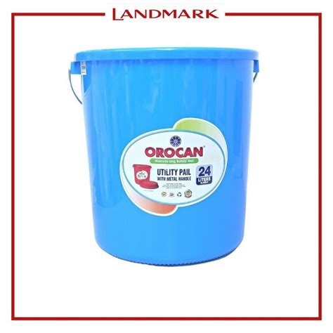 Orocan Class A Pail 24l Blue Shopee Philippines