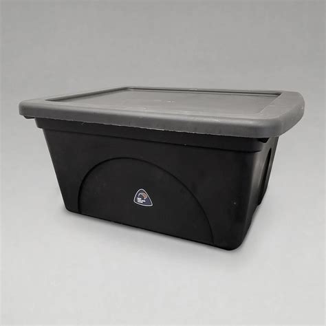 50l Fish Bin Black Stowers Circular Solutions