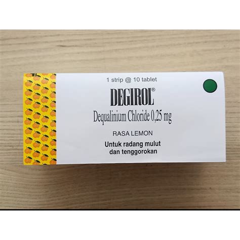 Jual Degirol Isi10 Tab Strip Shopee Indonesia