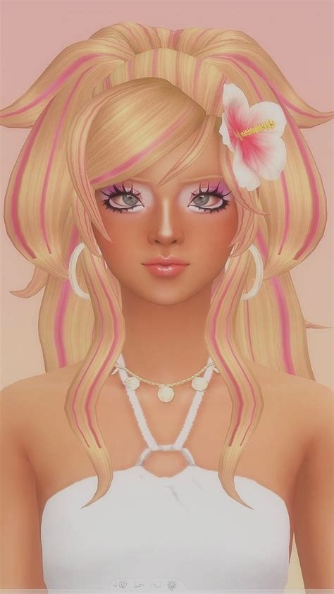 My Gyaru Sim Sims 4 Maxis Match Sims Hair Sims 4 Sims 4 Mods Clothes