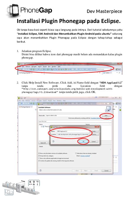 Pdf Installasi Plugin Phonegap Pada Eclipse