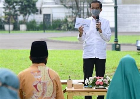 Jokowi Dengar Keluh Kesah Pelaku UKM Yang Terdampak Pandemi MONITOR