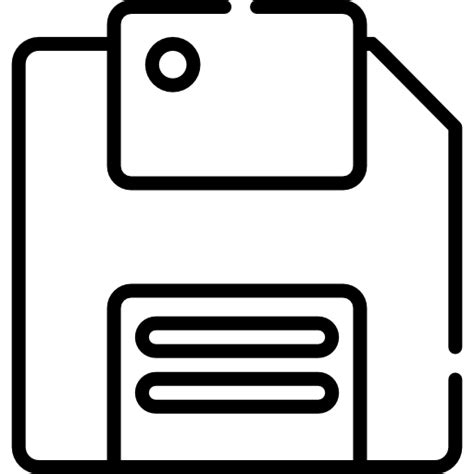 Floppy Disk Special Lineal Icon Floppy Disk Special Lineal Icon