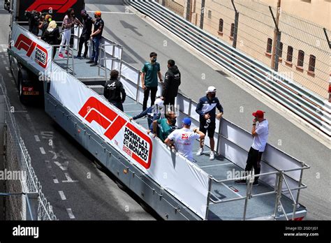 Drivers Parade Monaco Grand Prix Sunday 23rd May 2021 Monte Carlo