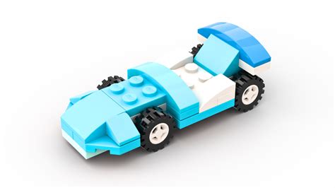 Lego Moc 11029 Race Car By Lenarex Rebrickable Build With Lego