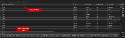 View Execution Plans In Azure Data Studio