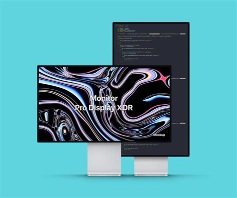 Psd Apple Pro Display Xdr Free Mockup Mockup World Hq