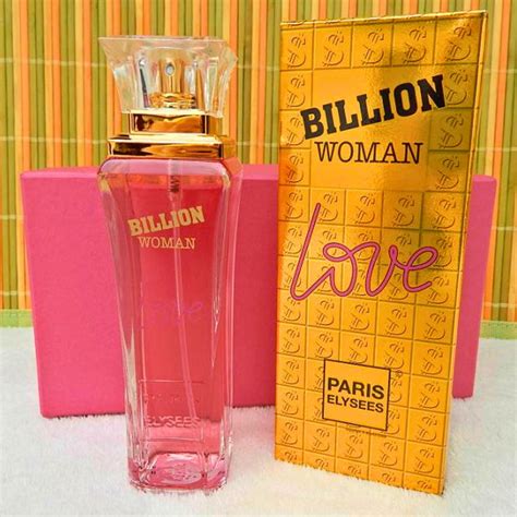 Perfume Importado Paris Elysees Eau De Toilette Feminino Billion Woman