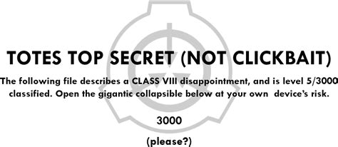 Download Warning Scp Foundation Png Image With No Background