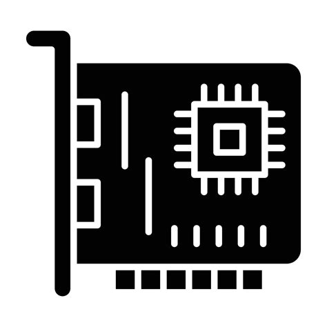 Network Interface Card Icon Style 7244711 Vector Art At Vecteezy
