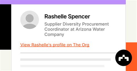 Rashelle Spencer Supplier Diversity Procurement Coordinator At