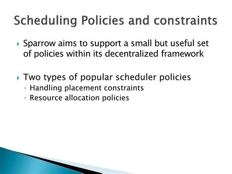 Ppt Sparrow Distributed Low Latency Scheduling Powerpoint