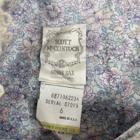 Vintage Gunne Sax Jessica McClintock Dress Depop
