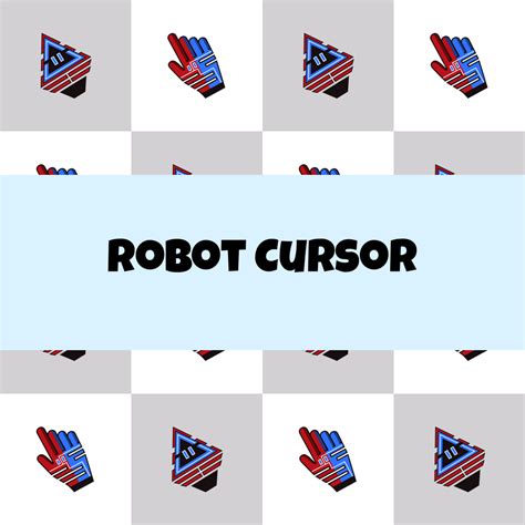 Custom Cursor Robot Theme Cursor Space