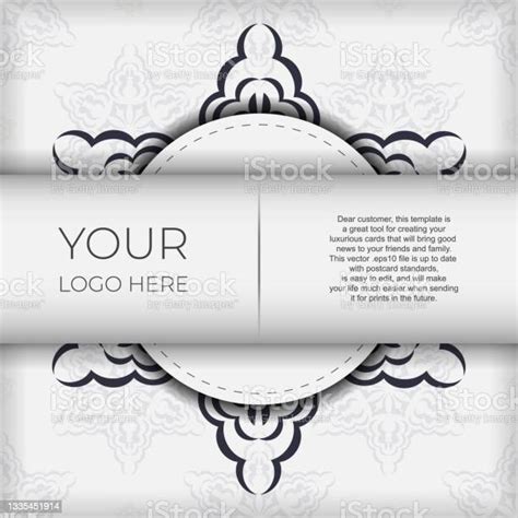 이슬 장식 벡터 초대 카드 빈티지와 흰색세련된 엽서 디자인 0명에 대한 스톡 벡터 아트 및 기타 이미지 0명 검은색