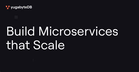Build Cloud Native Ai Ready Apps That Scale Yugabyte