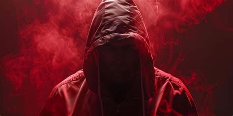 Premium Photo A Mysterious Hacker In A Hood Represents The World Of Cybercrime Concept