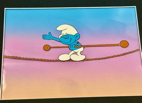 The Smurfs Production Cel Of Smurf Catawiki