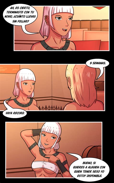 Rule 34 Bedroom Bedroom Eyes Blonde Hair Brown Eyes Comic Comic Page Dark Skinned Female Ear