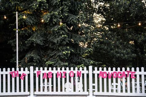 Picket Fence Panel White 2m Social Event Hire