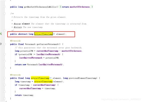 flink assigntimestampsandwatermarks两种水印生成方式 源码分析 csdn博客