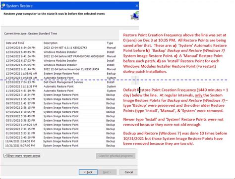 Topic Restore Points Being Deleted Automatically AskWoody