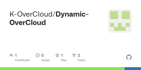 Github K Overclouddynamic Overcloud