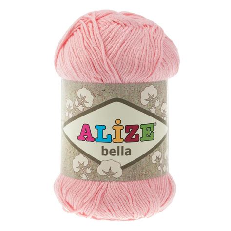 Пряжа для вязания Ализе Белла (ALIZE Bella) цвет №32 розовый 100% ...