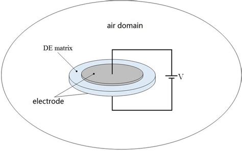 Schematic Diagram Of Electrostatic Model Simulation Download
