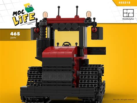 Lego Moc Case Chain Articulated By Moclife Rebrickable Build With Lego