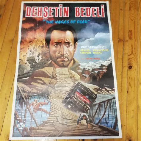 1977 Sorcerer Original Poster Rare And Vintage Movie Poster Science