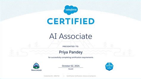 priya pandey on linkedin salesforcecertified aiinnovation trailhead