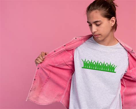 Mini Grass Machine Embroidery Border Grass Embroidery Design Digital