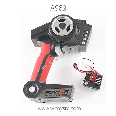 WLTOYS A969 Parts, 2.4G Transmitter and Receiver A949-57
