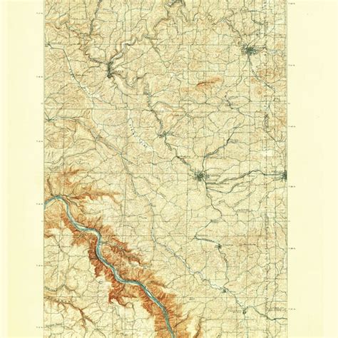 Old Pullman Map Etsy
