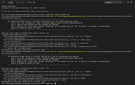 Authentication Error · Issue 2 · Areed1192interactive Broker Python