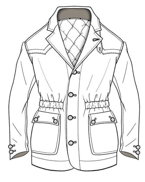 Campera Illustration Mode Fashion Illustration Sketches Fashion
