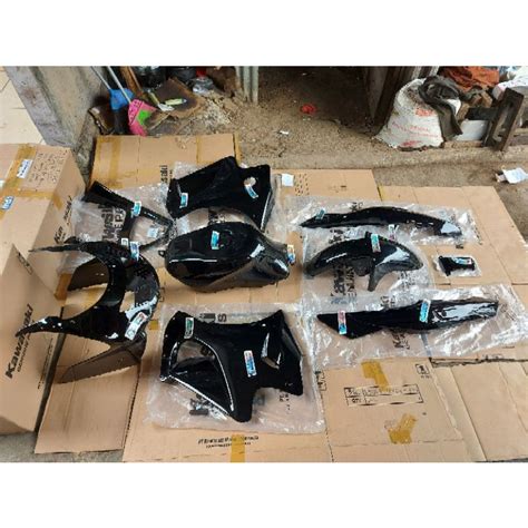 Jual Body FULL SET FAIRING BARONG SAYAP Ninja Rr Old Hitam ORIGINAL KAWASAKI Shopee Indonesia