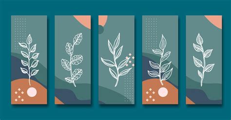 Floral Wallpaper Aesthetic Design Background 20373238 Vector Art At