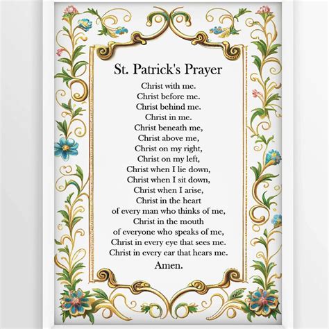 Saint Patrick Icon Etsy