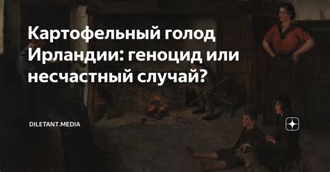 Картофельный голод Ирландии геноцид или несчастный случай Diletant