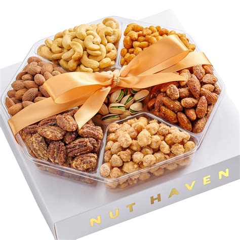 Holiday Nuts T Basket Assortment Of Sweet And Roasted Salted Gourmet