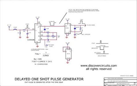 Pulse Signal Generator Signal Processing Circuit Diagram Seekic